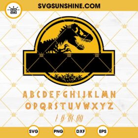 Jurassic World Blank Logo Svg, Jurassic Park Template Logo Svg ...