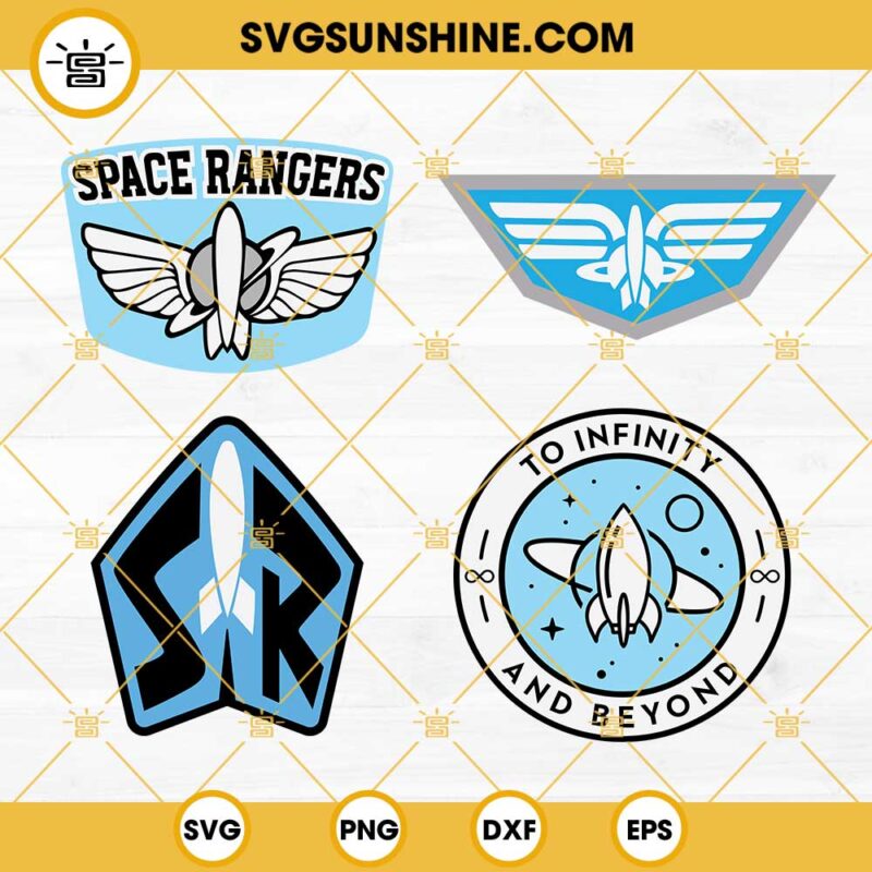 Buzz Lightyear Logo Bundle SVG, Buzz Lightyear Space Rangers SVG, To ...