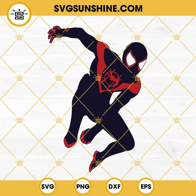 Spiderman SVG, Miles Morales SVG, Spider Man SVG, Marvel SVG, Avengers SVG
