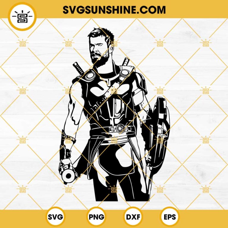 Thor SVG, Thor Ragnarok SVG, Avengers, Marvel SVG