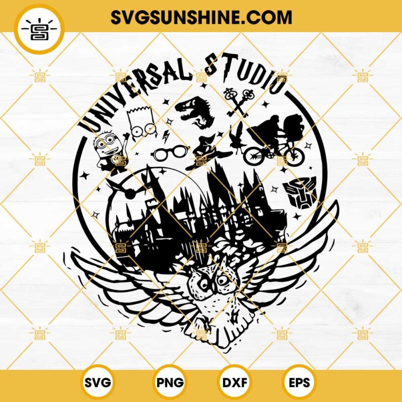 Universal Studio SVG, Family Vacation SVG, Minion SVG, Harry Potter SVG ...