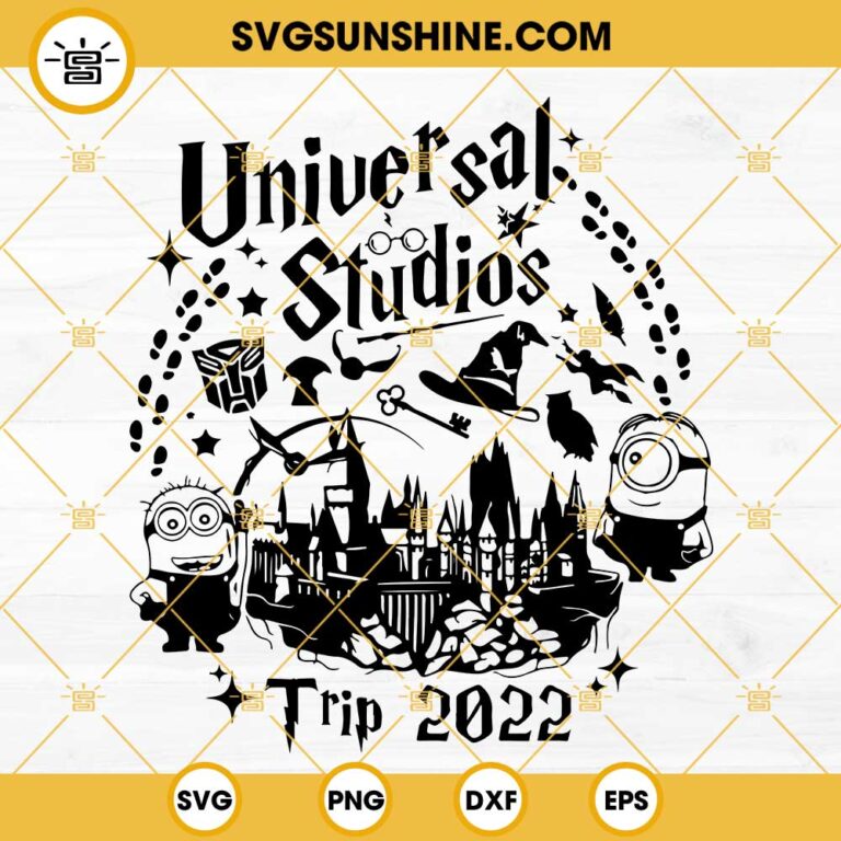 Bundle Universal Studios SVG, Universal Trip SVG, Minion SVG, Magical ...