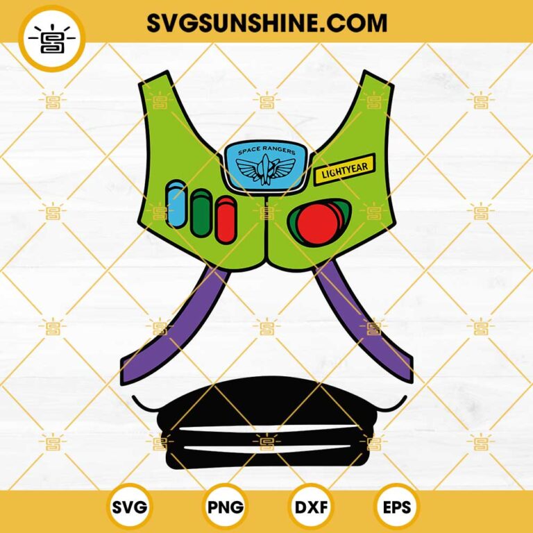 Buzz Lightyear Costume SVG, Buzz Lightyear Shirt SVG, Buzz Lightyear SVG