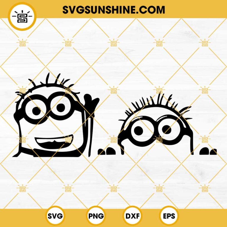 Minions SVG, Minions PNG, Minions Vector Clipart, Minions Cricut Silhouette