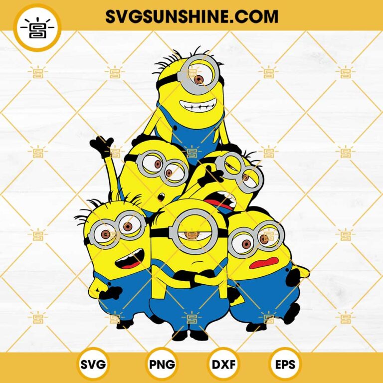 Minions SVG, Minions PNG, Minions Vector Clipart, Minions Cricut Silhouette