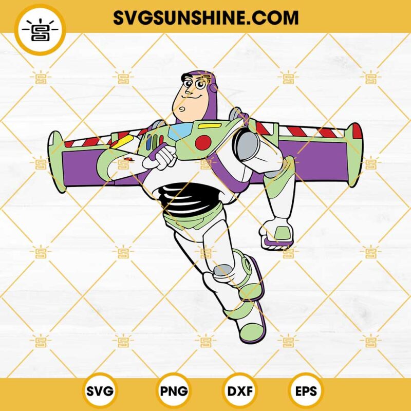 Lightyear SVG, Buzz Lightyear SVG PNG DXF EPS Vector Clipart