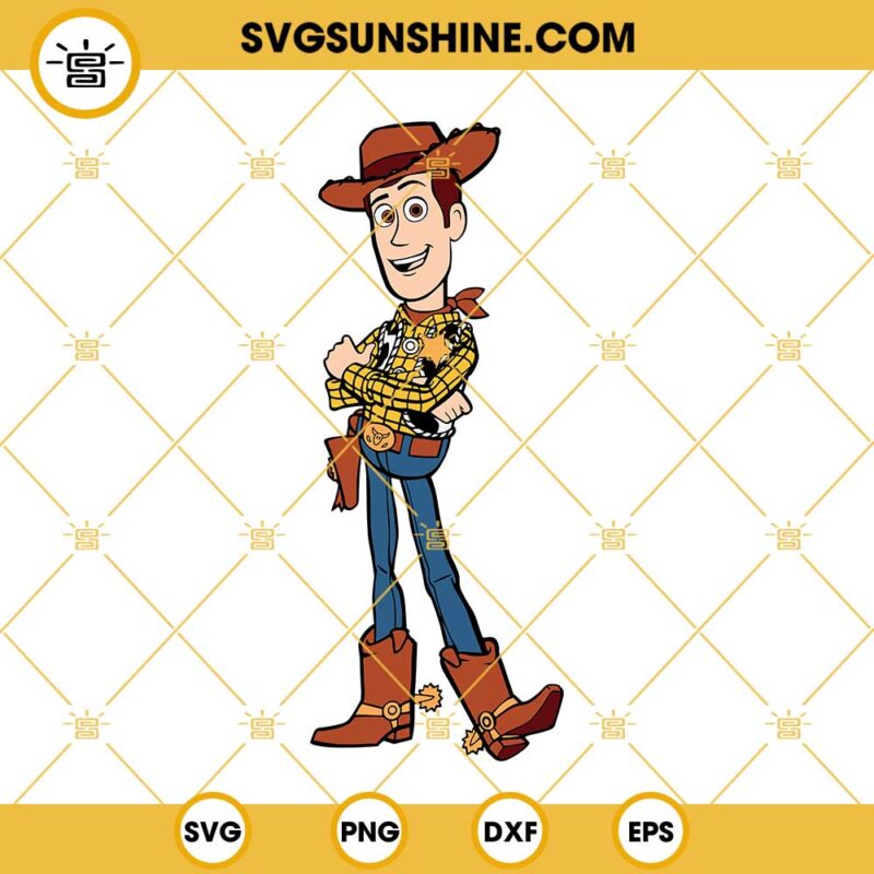 Woody SVG, Toy Story SVG, Woody PNG, Woody Vector Clipart, Woody Cricut ...