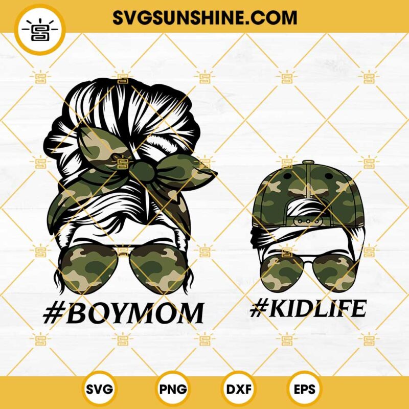 Boy Mom SVG, Kid Life SVG Boy, Mom Of Boys SVG, Mom Life SVG, Boy SVG ...