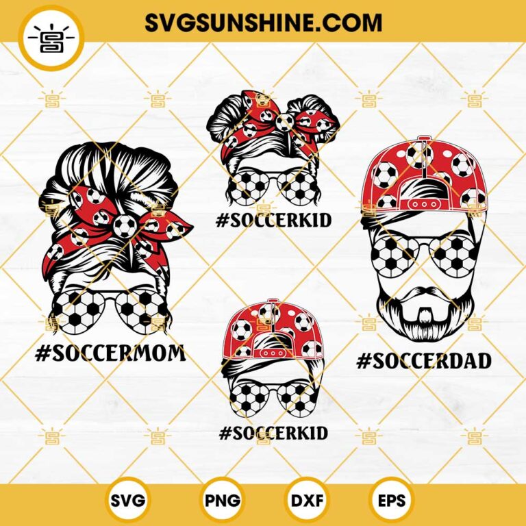 Soccer Family SVG, Soccer Family Bundle, Soccer Mom SVG, Soccer Life ...