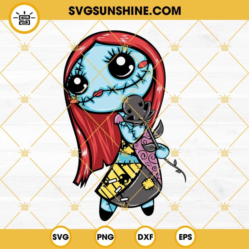 Baby Sally Doll SVG, Sally Nightmare Before Christmas SVG, Halloween SVG