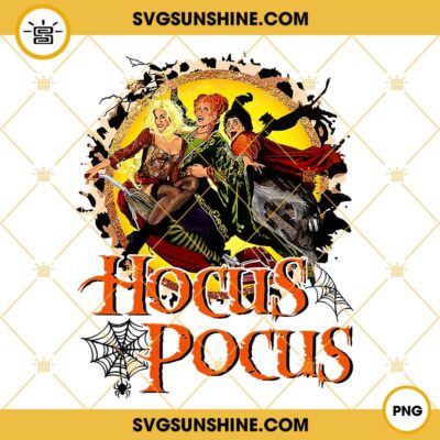 Leopard Hocus Pocus Shirt PNG, Halloween Sanderson Sisters PNG Designs ...