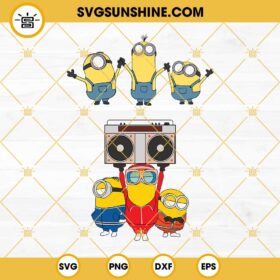 Minions The Rise Of Gru SVG PNG DXF EPS Bundle Cricut