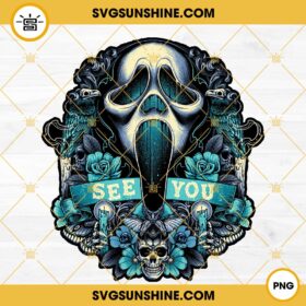 Ghostface SVG, Scream Halloween Horror Scary SVG, Ghostface Horror ...