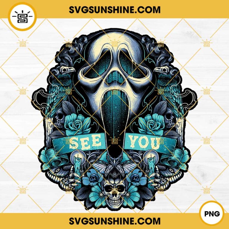 Ghostface SVG, Scream Halloween Horror Scary SVG, Ghostface Horror ...