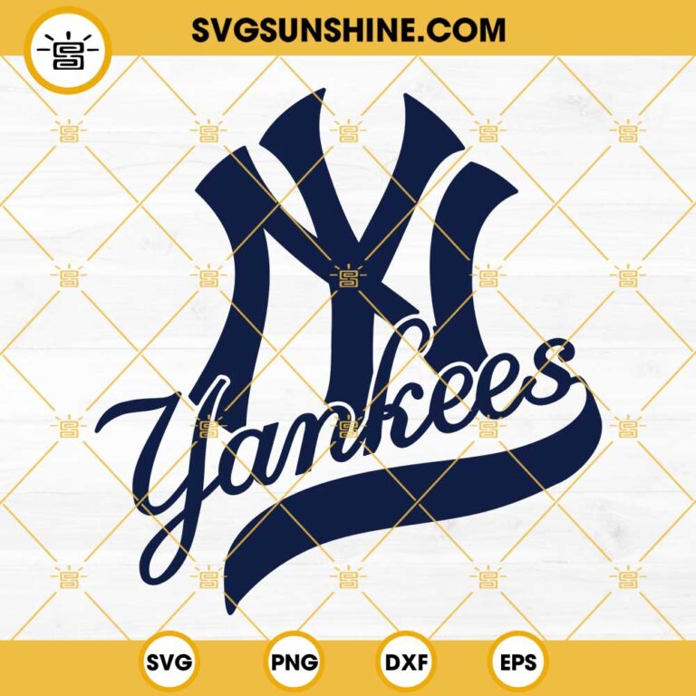 NY Yankees SVG, New York Yankees SVG PNG DXF EPS