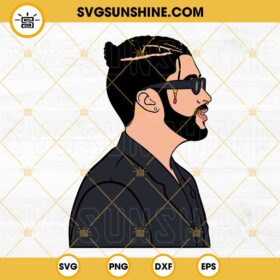 Bad Bunny SVG PNG DXF EPS Vector Clipart