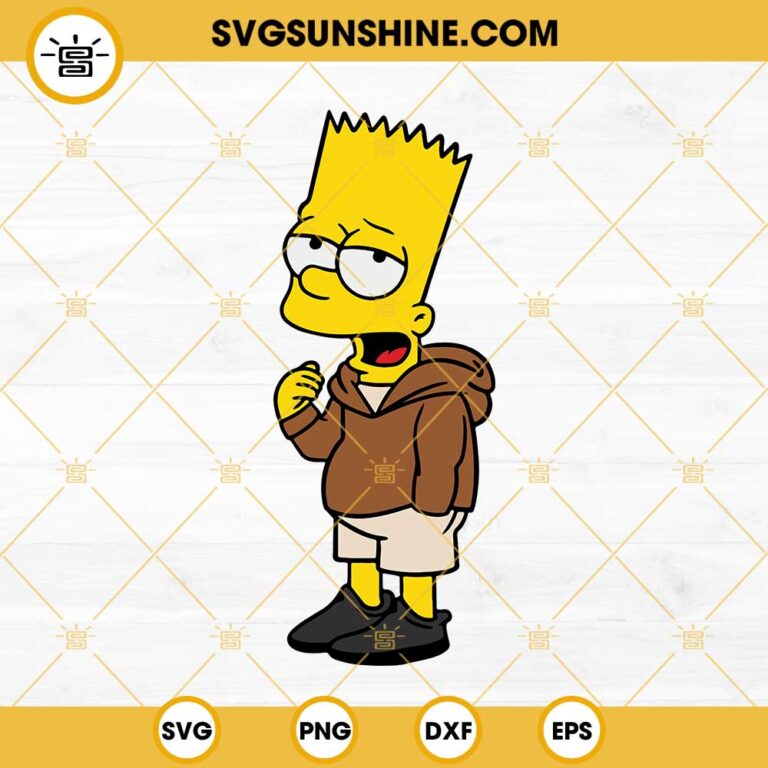 Bart Simpson SVG, The Simpsons SVG, Bart Simpson Vector Clipart