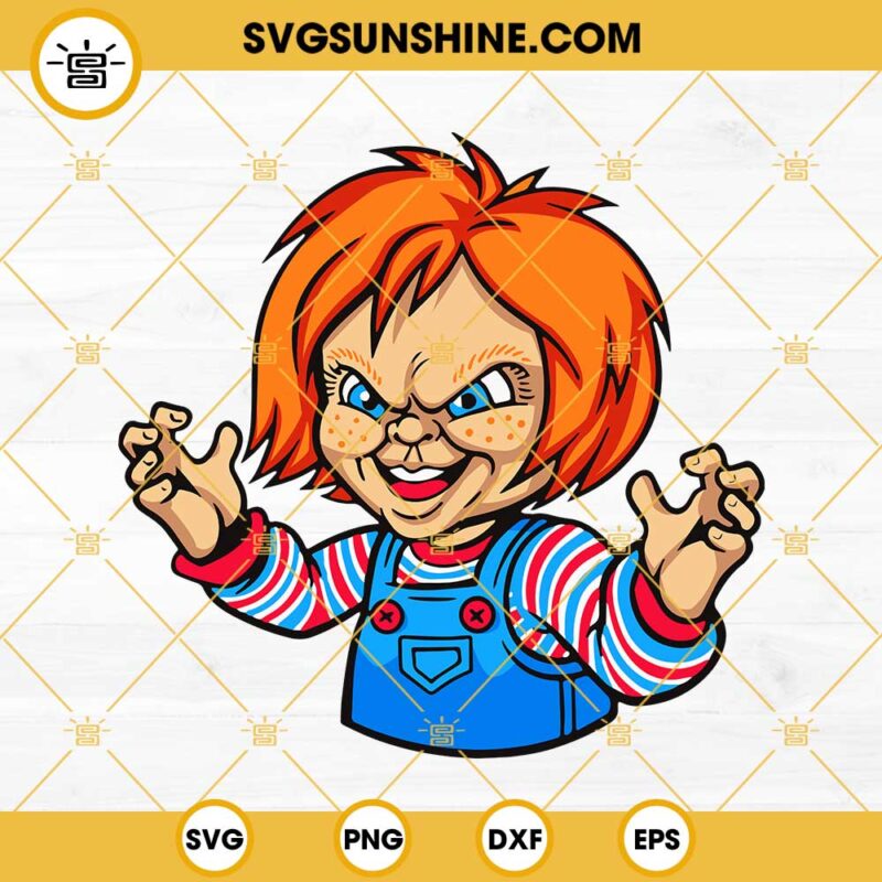 Chucky SVG, Chucky Horror Movie SVG, Halloween SVG, Movie Character ...