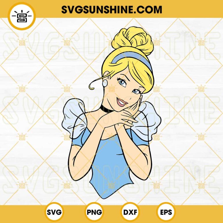 Cinderella Princess SVG, Cinderella SVG, Cinderella Clipart, Disney ...