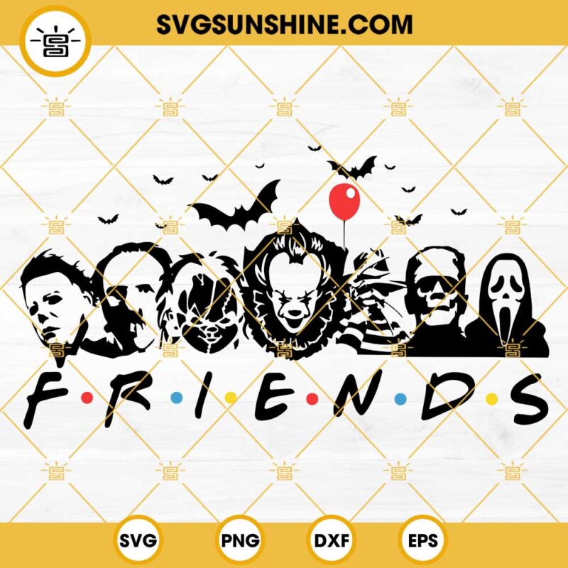 Scary Horror Movies Characters SVG, Horror Movie SVG, Scary Movie ...