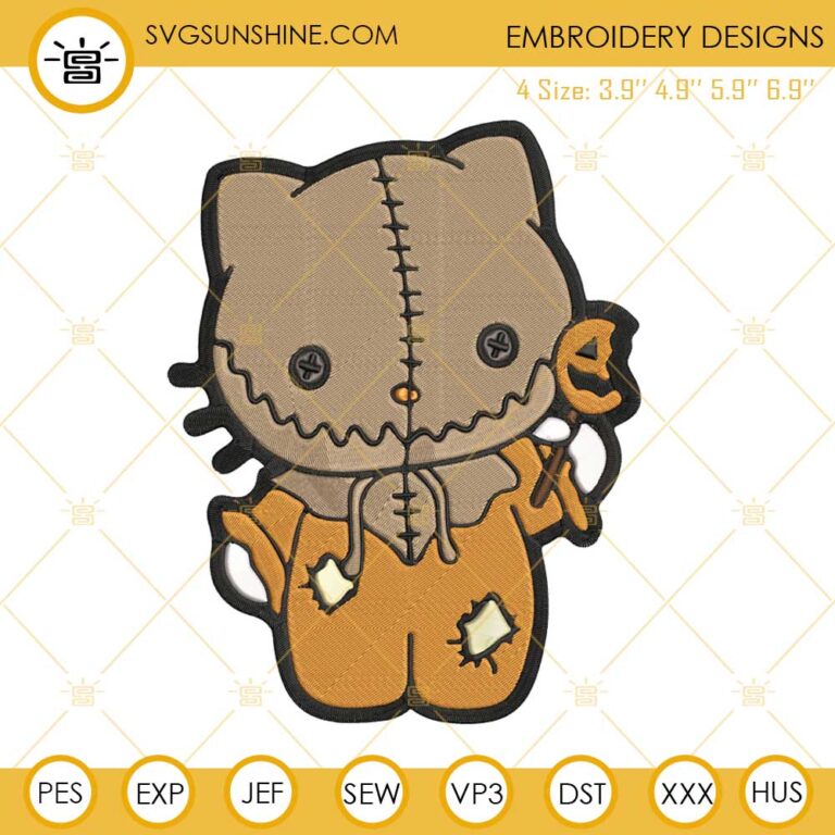 Hello Kitty And Dear Daniel Embroidery Design File