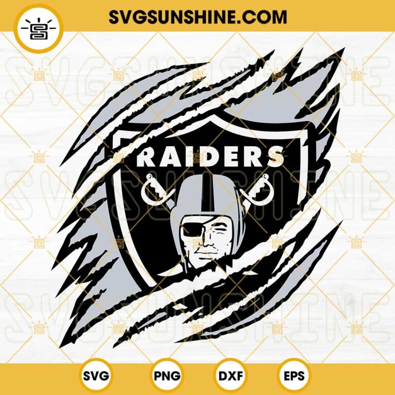 Las Vegas Raiders Ripped Claw SVG, Las Vegas Raiders SVG, Raiders SVG ...