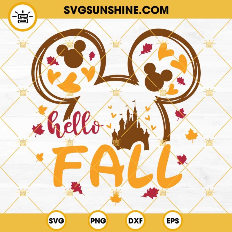 Fall For Jesus He Never Leaves SVG, Autumn Christian Fall SVG, Fall ...