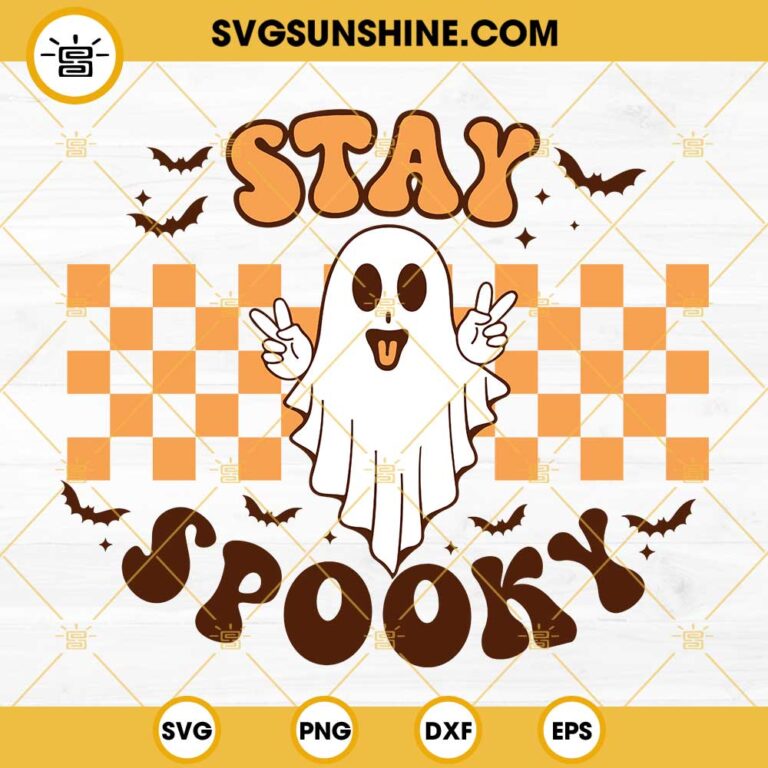 Halloween Spooky Season SVG, Ghost Halloween SVG, Fall Spooky SVG ...