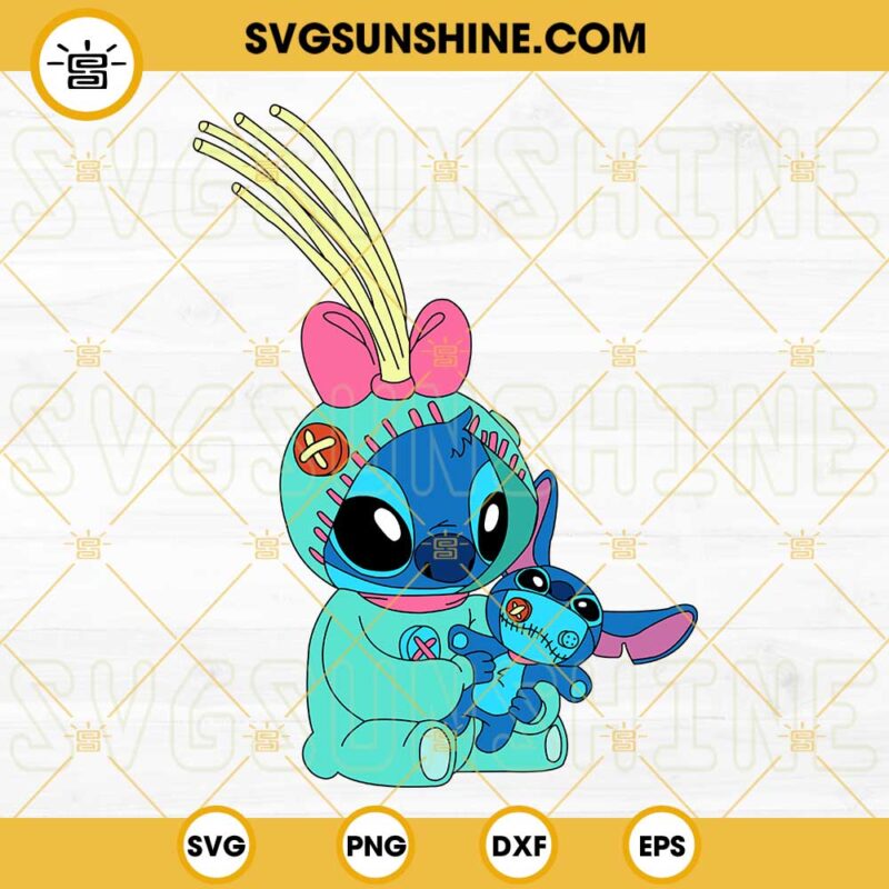 Stitch As Scrump SVG, Stitch And Scrump SVG, Scrump Stitch SVG