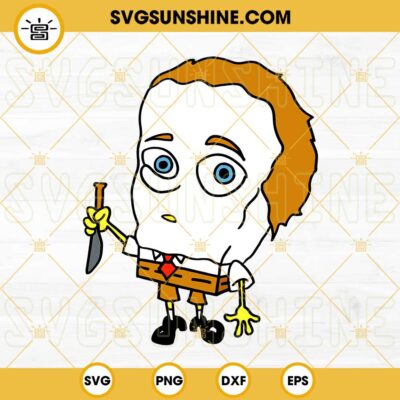Patrick Star SpongeBob SquarePants SVG DXF EPS PNG Cricut Silhouette ...
