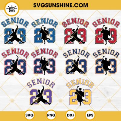 Senior 2023 SVG Bundle, Air Senior SVG, Class Of 2023 SVG, Senior 2023 ...