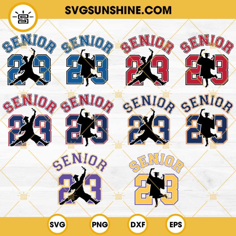 Senior 2023 SVG Bundle, Air Senior SVG, Class Of 2023 SVG, Senior 2023 ...
