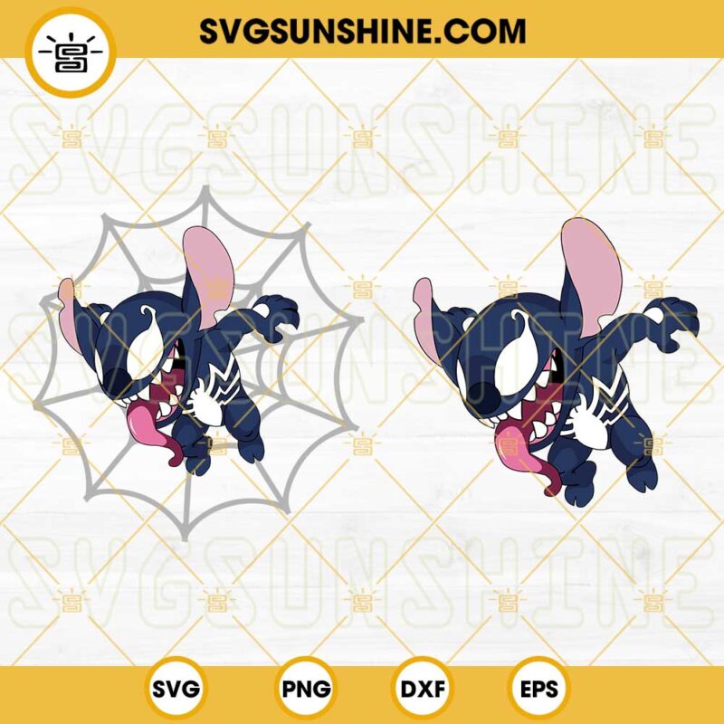 Stitch As Venom SVG Bundle, Stitch Venom SVG, Stitch SVG, Venom SVG