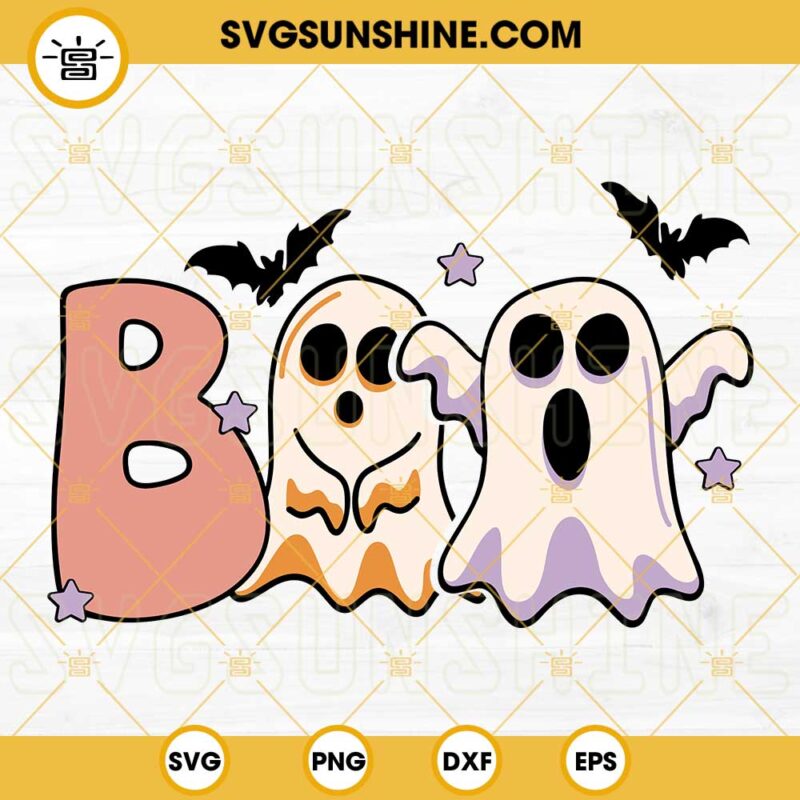 Boo Baby Halloween SVG, Boo SVG, Cute Halloween Ghost SVG, Kids ...