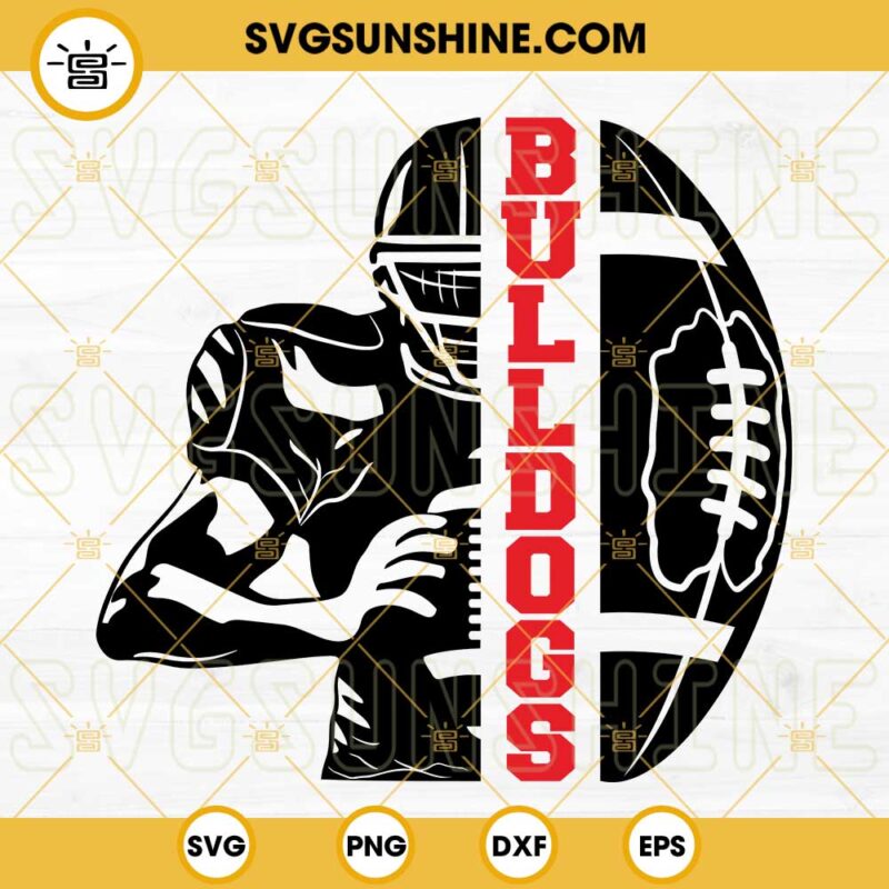 Bulldogs SVG, Bulldog SVG, Georgia Bulldogs Football SVG DXF EPS PNG