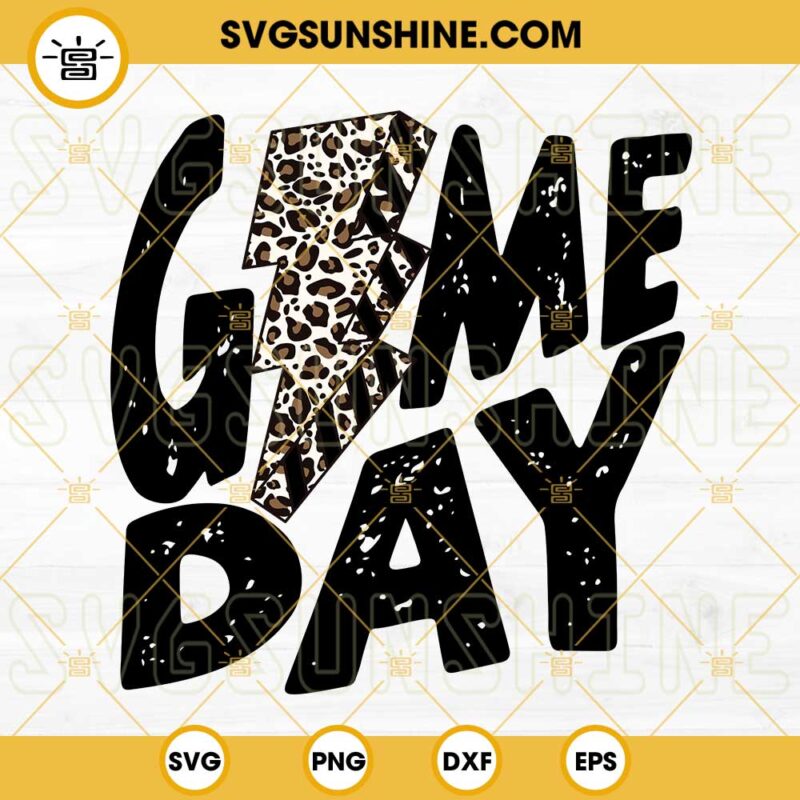 Game Day SVG, Football Game Day Grunge SVG, Football SVG, Game Day T ...