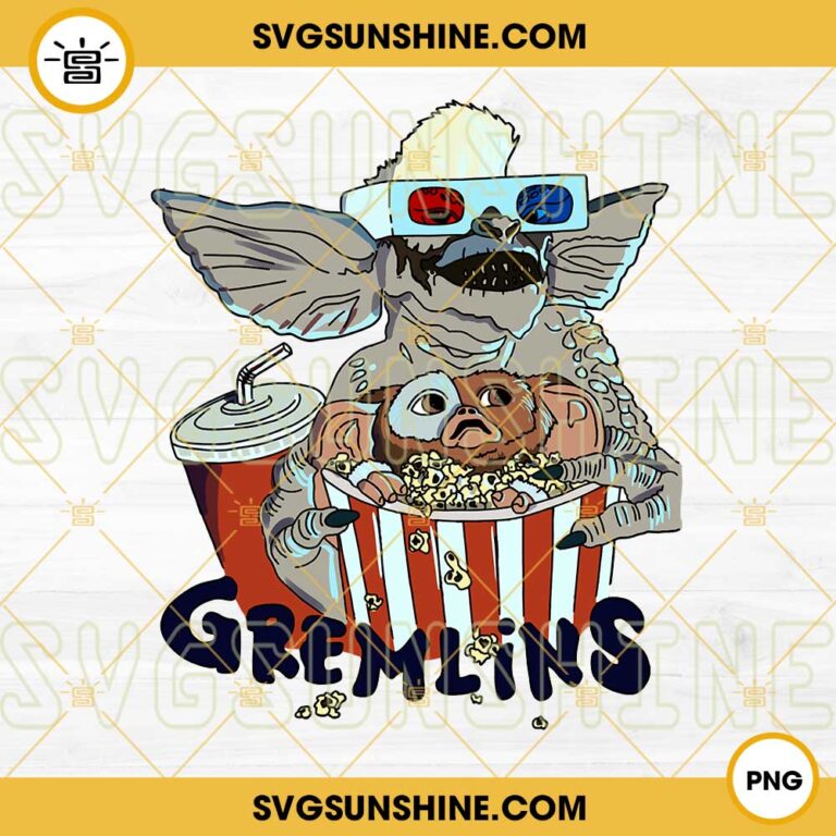 Mogwai Waterpolo SVG, Gremlins SVG, Gremlins Gizmo SVG