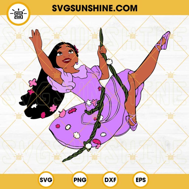 Isabela Madrigal Disneyland Snacks SVG PNG DXF EPS Cricut Silhouette ...