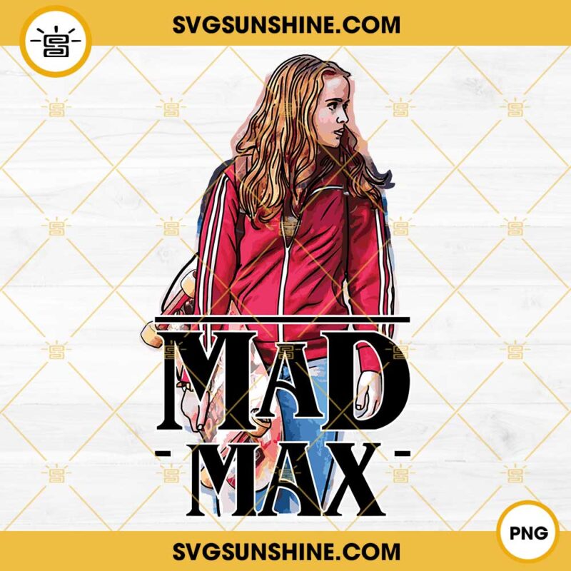 Mad Max Stranger Things PNG, Stranger Things PNG Digital Download