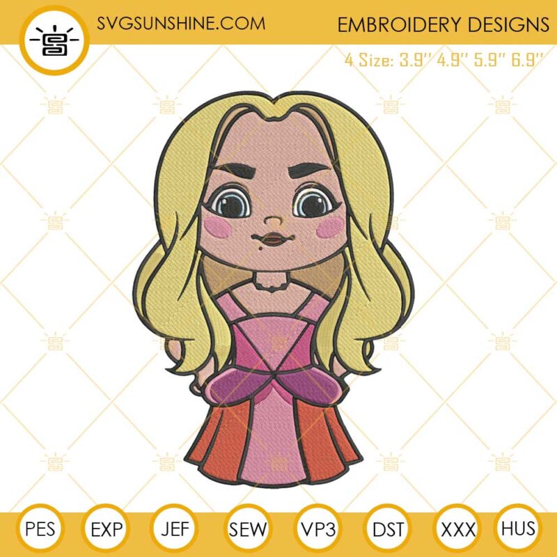 Sarah Sanderson Embroidery Design File