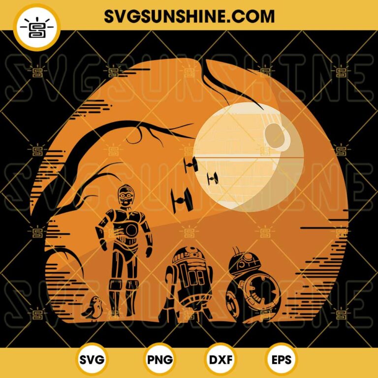 Star Wars Droids Halloween SVG, Star Wars Droids SVG, Star Wars ...