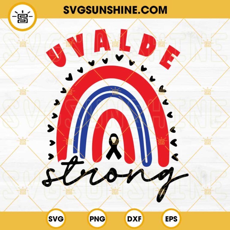 Uvalde Strong SVG Bundle, Pray For Texas SVG, Pray For Uvalde SVG ...