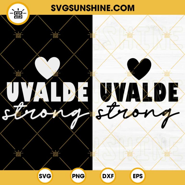 Uvalde Strong SVG Bundle, Pray For Texas SVG, Pray For Uvalde SVG ...