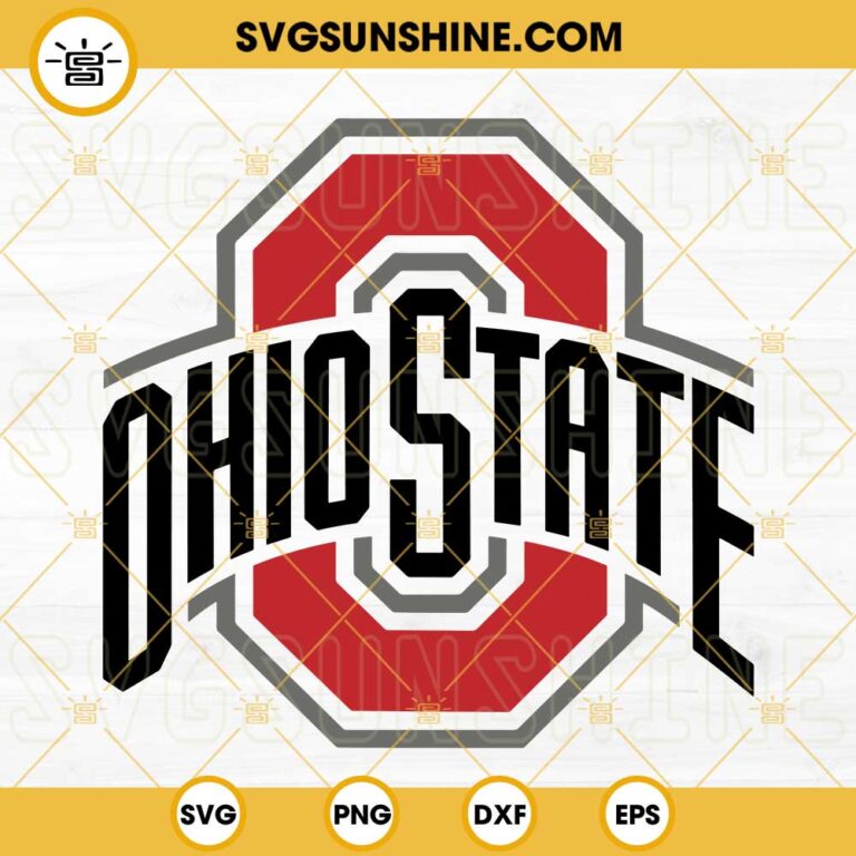 Ohio State Logo SVG Bundle PNG DXF EPS Instant Download