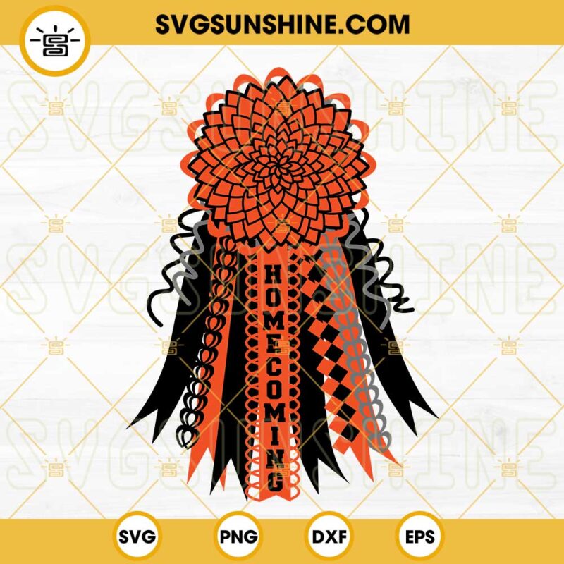 2022 Homecoming Mum SVG DXF EPS PNG Designs Silhouette Vector Clipart