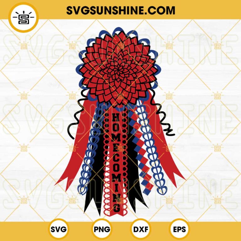 2022 Homecoming Mum SVG DXF EPS PNG Designs Silhouette Vector Clipart