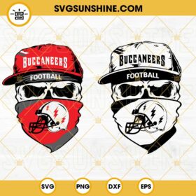 Tampa Bay Buccaneers Skull SVG, Buccaneers Football SVG PNG DXF EPS Cut ...