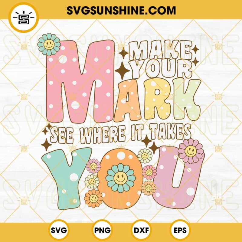 Dot Day Svg, Make Your Mark See Where It Takes You Svg Png Dxf Eps Cut ...