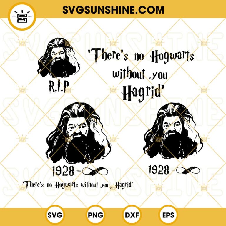 Harry Potter And Hagrid SVG Bundle, Harry Potter SVG, Hagrid SVG Files