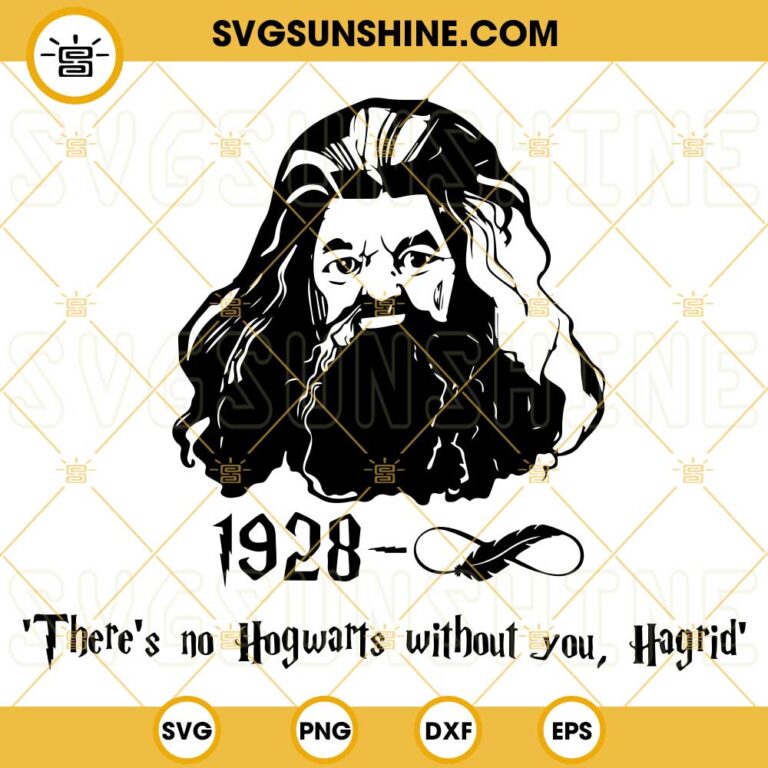 Harry Potter And Hagrid SVG Bundle, Harry Potter SVG, Hagrid SVG Files